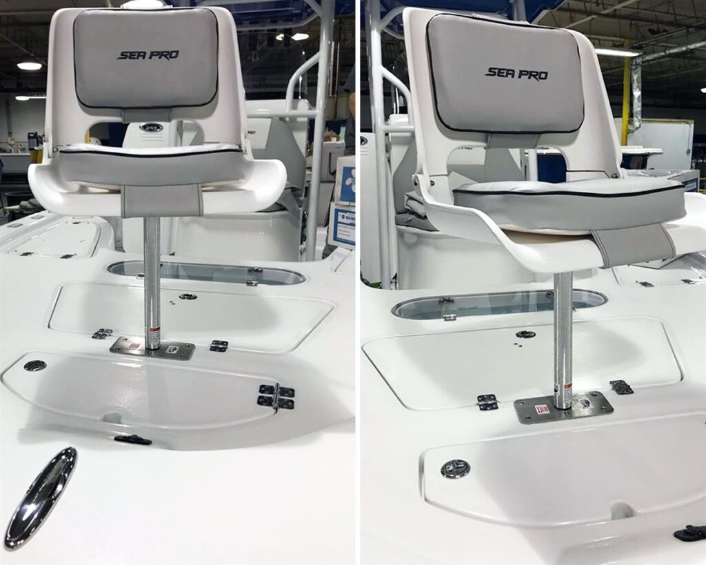 Deluxe Bow Casting Chair - Sea Pro Boats